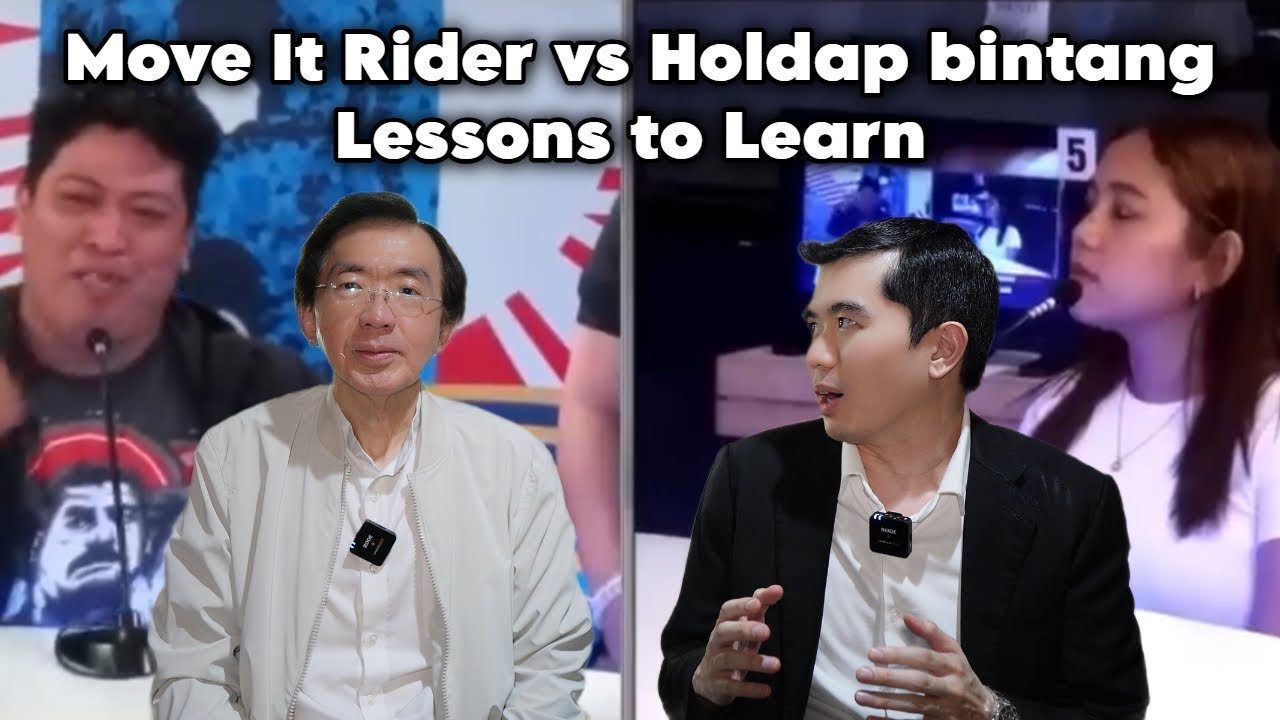 Move it rider vs Holdap bintang: Lessons to Learn | Dad advise ft ...