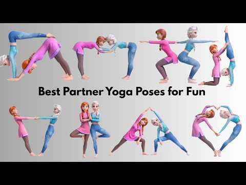 Best Partner Yoga Poses for Fun | Easy & Playful Kids Yoga Routine
