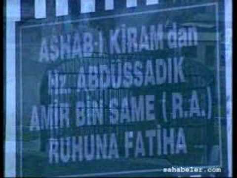 Istanbul'daki Sahabe Kabirleri Hz. Hafir ve Hz. Amir