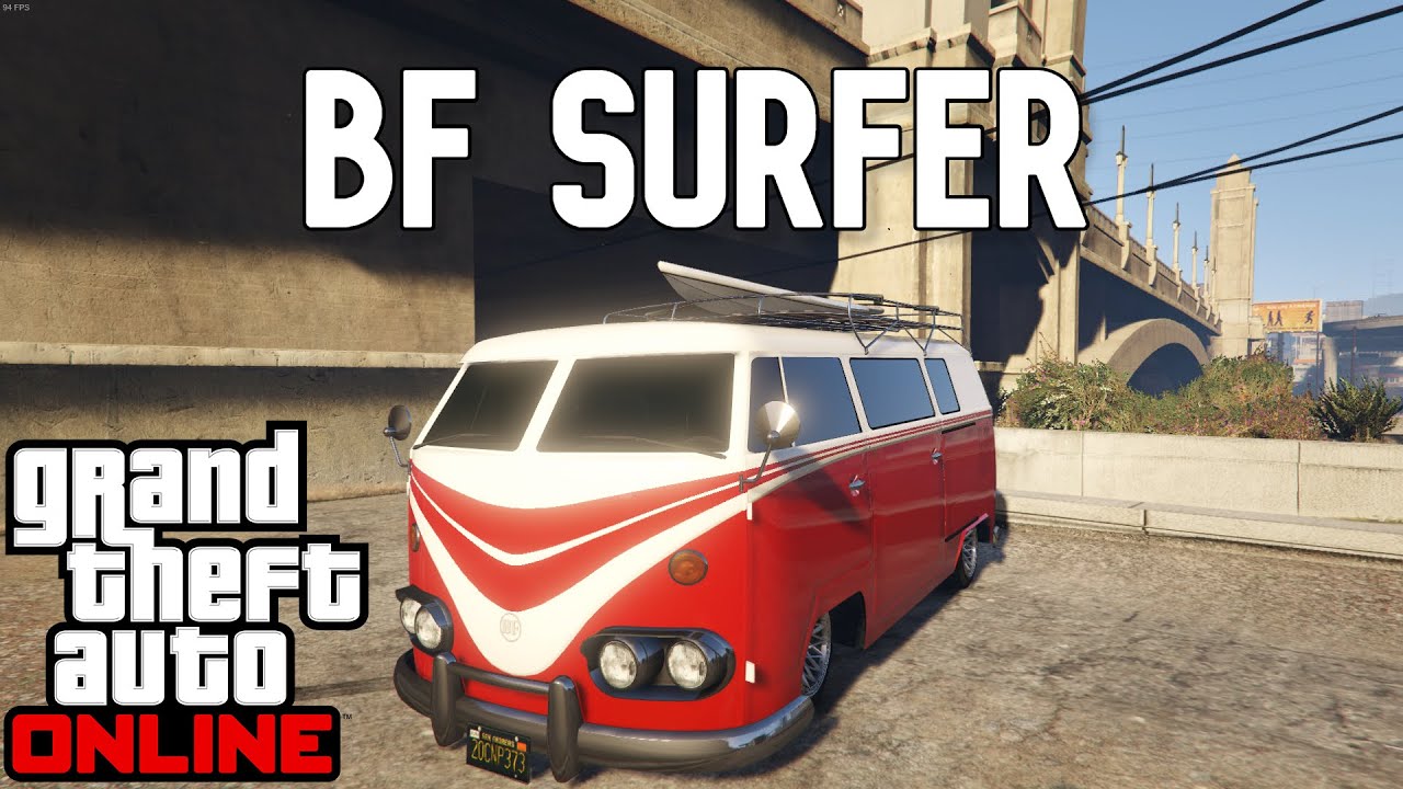 GTA Online - BF Surfer Customization - YouTube