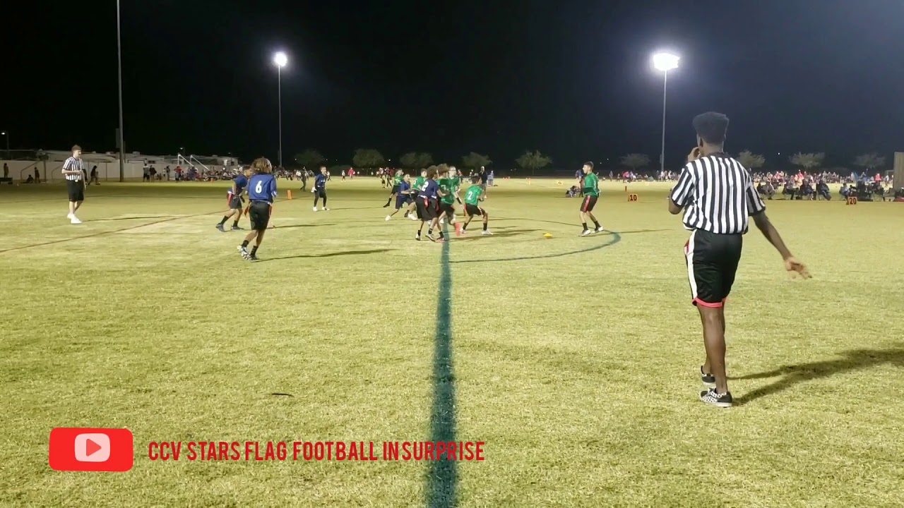 CCV STARS FLAG FOOTBALL IN SURPRISE - YouTube