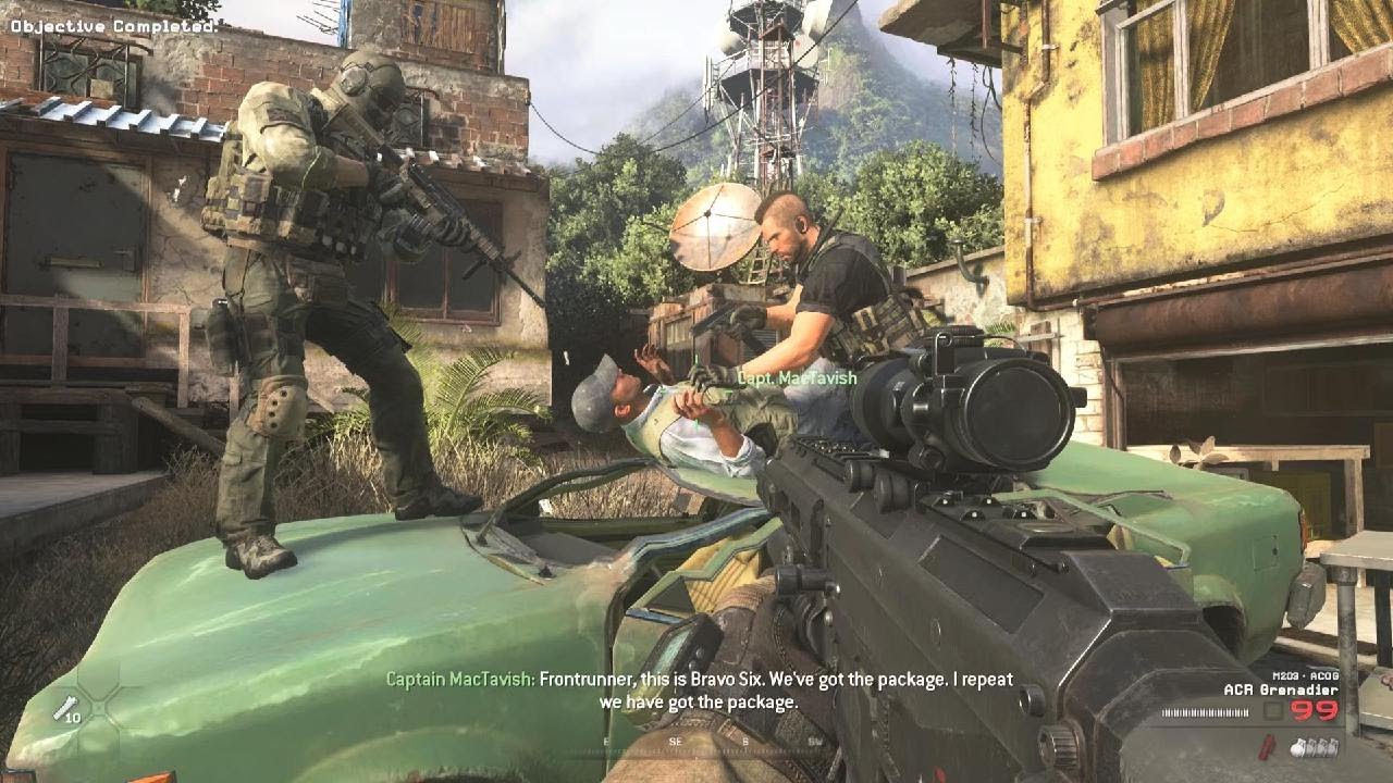 Call of Duty: Modern Warfare 2 Remastered: epic takedown - YouTube