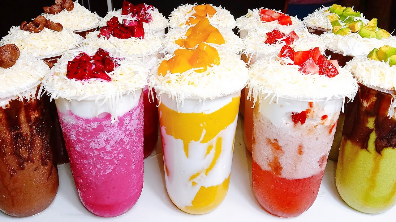 RESEP SMOOTHIES BUAH | IDE JUALAN KEKINIAN - YouTube