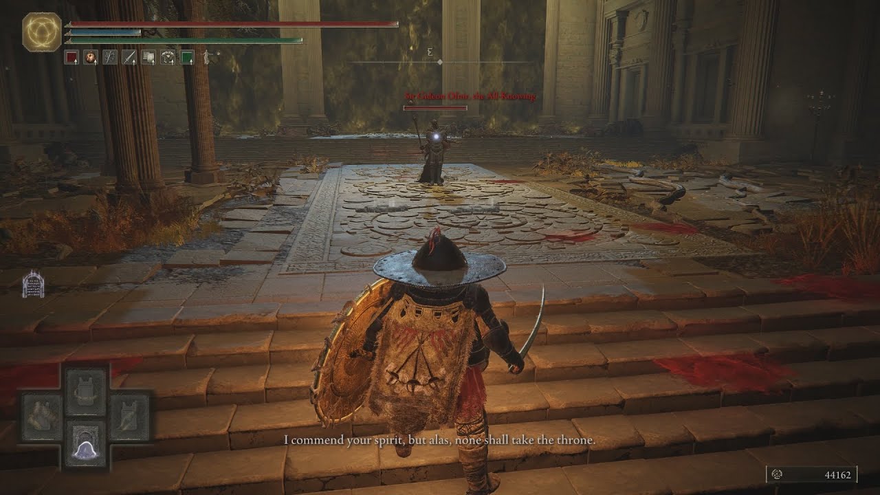 Elden Ring - Sir Gideon Ofnir, the All-Knowing Boss Fight Dialogue ...