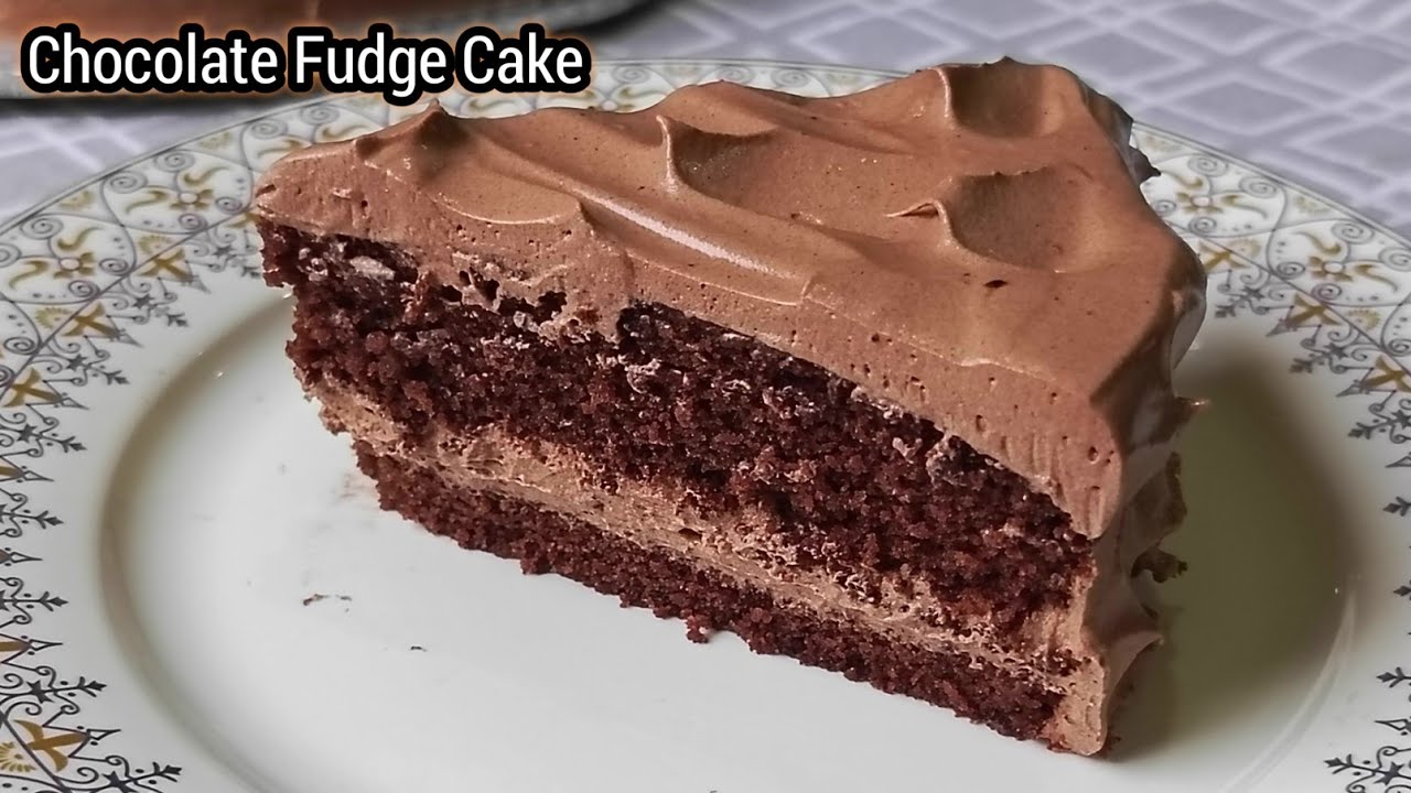 Super Soft Chocolate Fudge Cake - How To Make Chocolate Fudge Cake ...