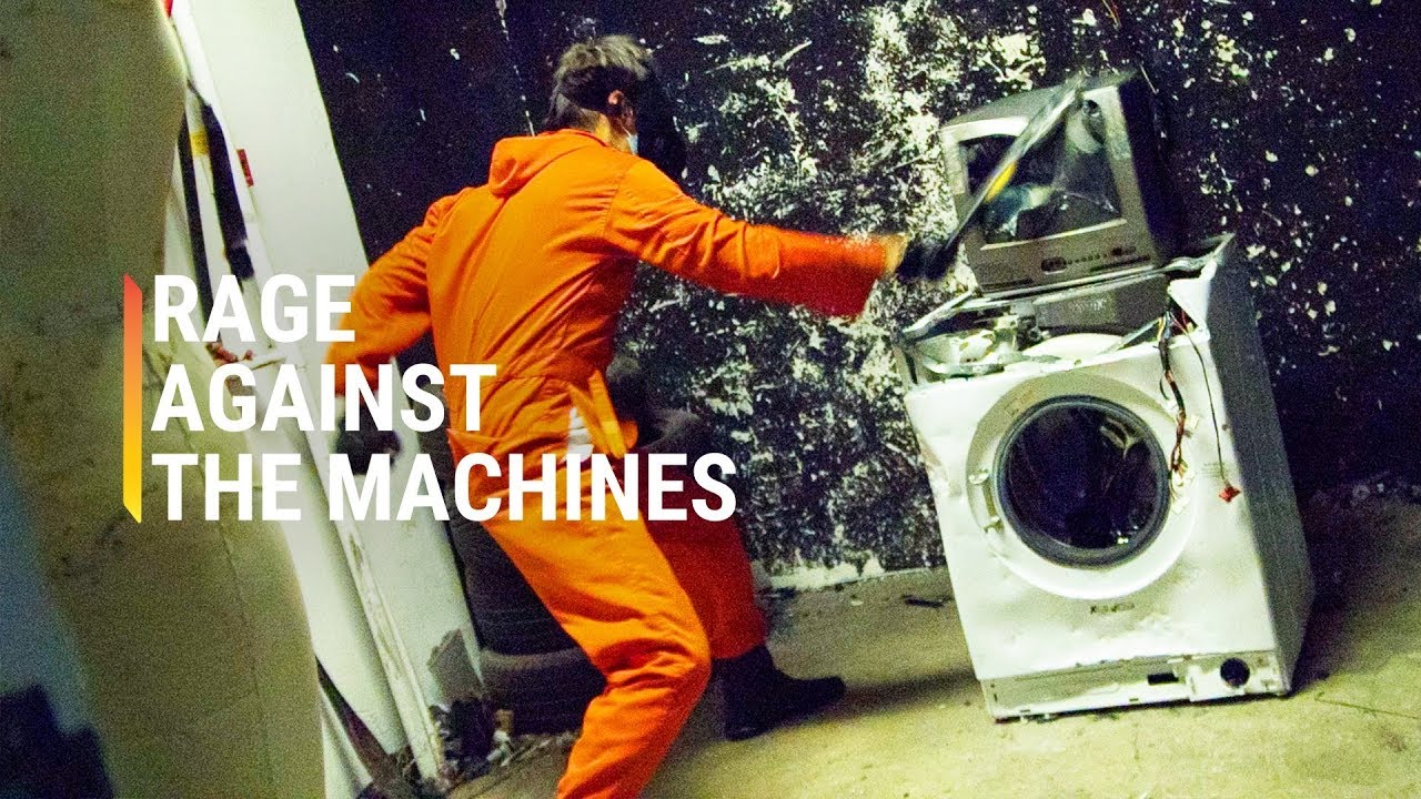 Wrecking A Rage Room In Stressed-Out Hong Kong - YouTube