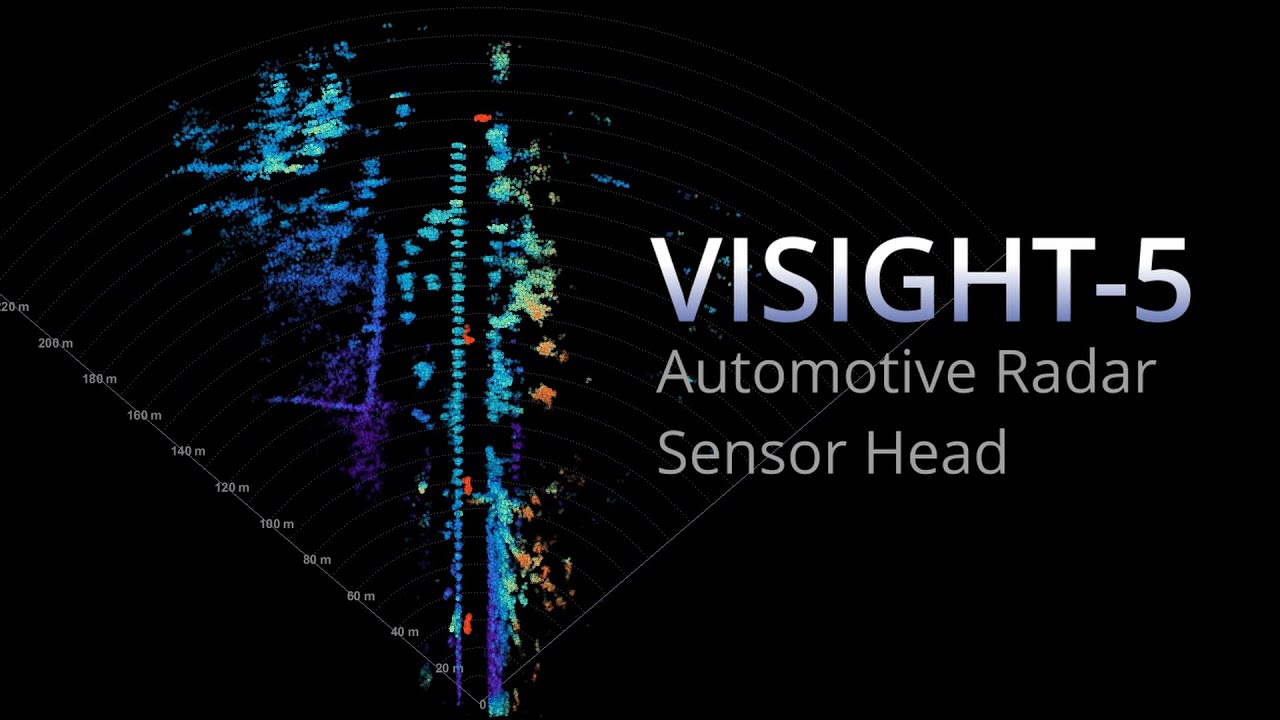 ViSight-5 Automotive Radar Sensor Head - YouTube