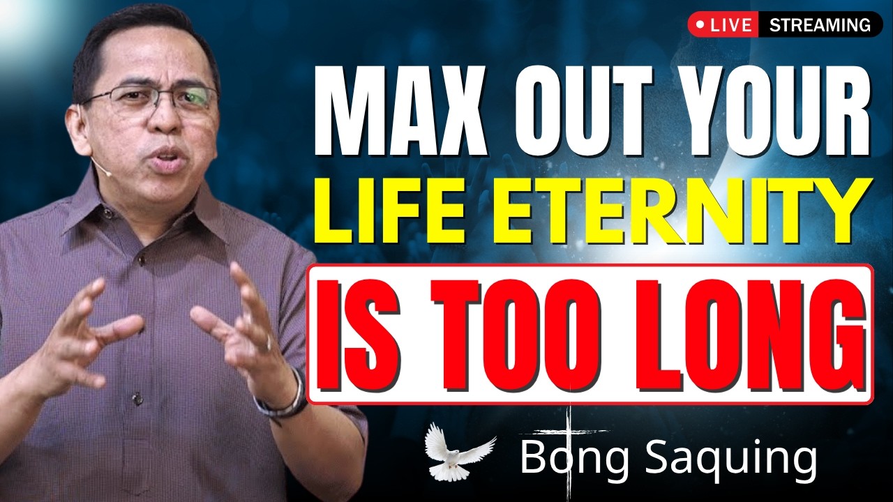 MAX OUT, DON’T TAP OUT – Live for Eternity Now | Bong Saquing - YouTube