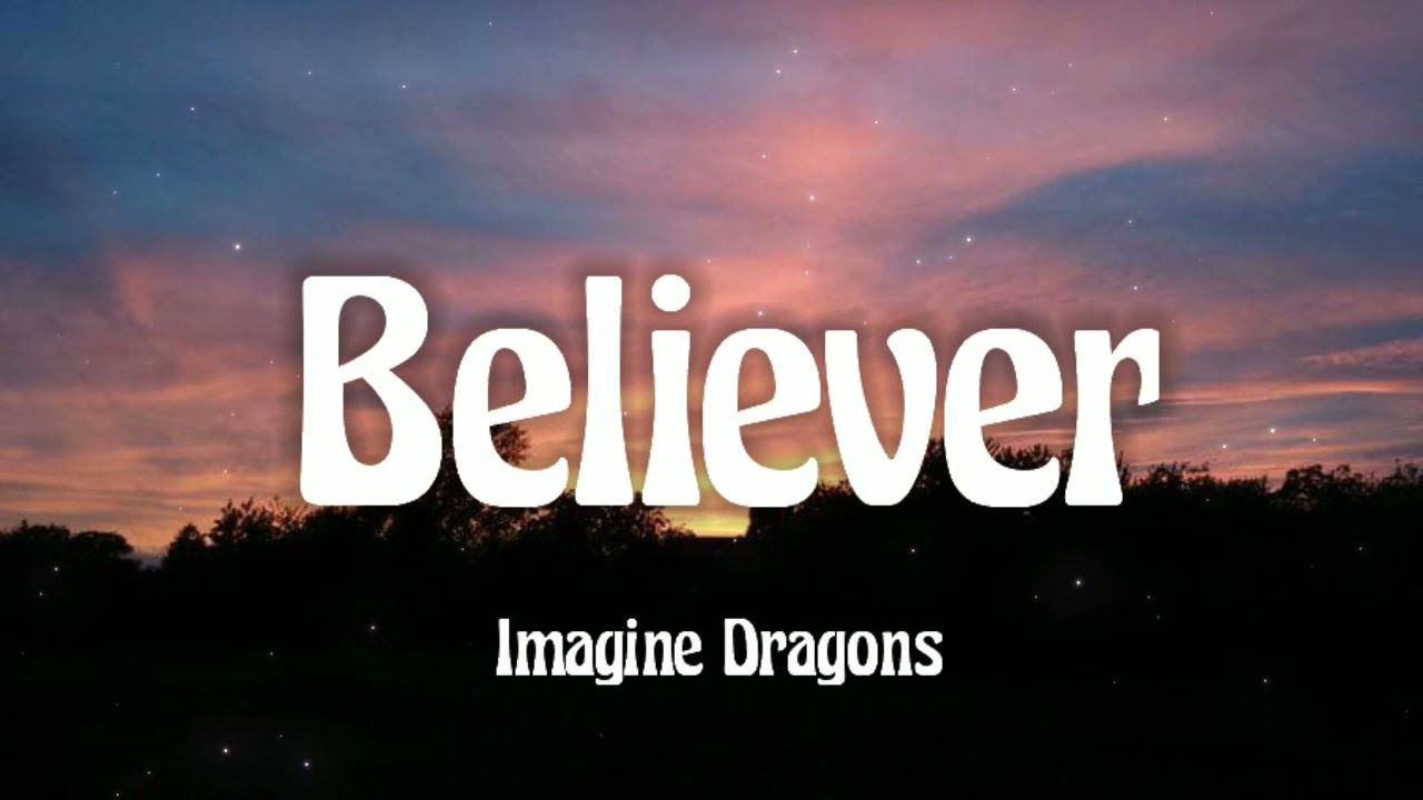 Imagine dragons - Believer (letra/lyrics) - YouTube