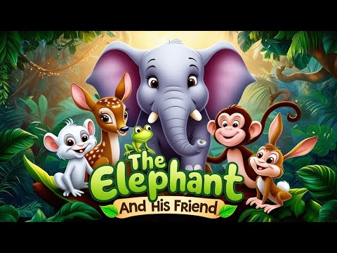 The Elephant and His Friends | Story For Kids | Bedtime Story And Tales ...
