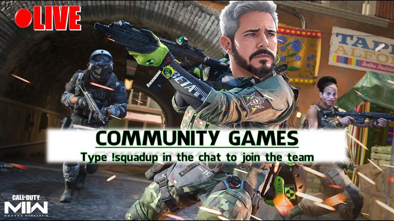 Warzone Community Games! Let's SQUADUP and get some DUBS! :) - YouTube