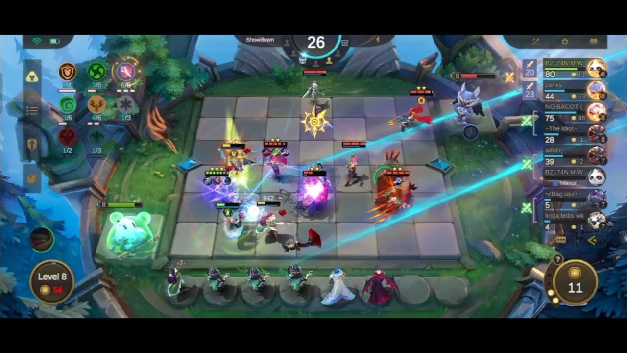 Combo 6 mage vs 6 elementalis - YouTube