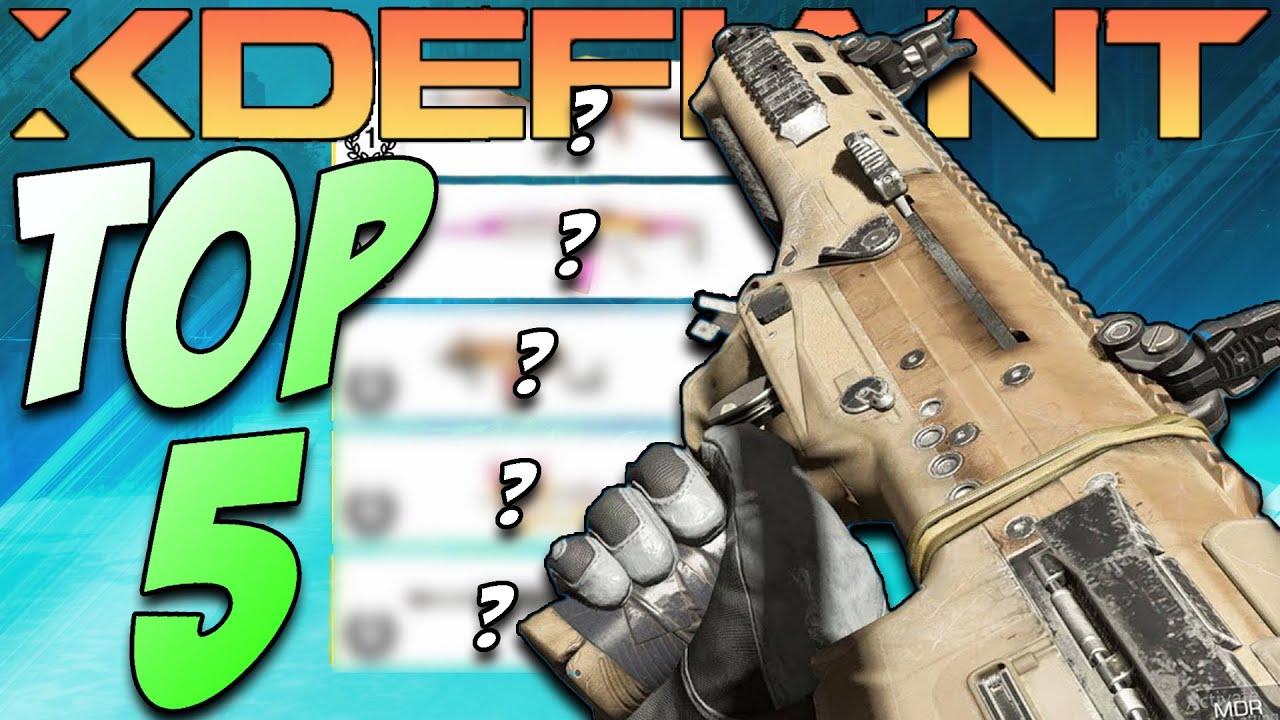 Top 5 BEST weapons in XDEFIANT - YouTube