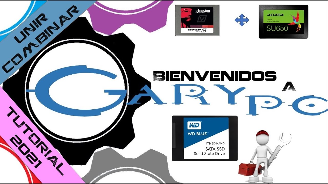 Como Unir/Combinar Dos o Mas Discos Locales físicos En Uno En Windows ...