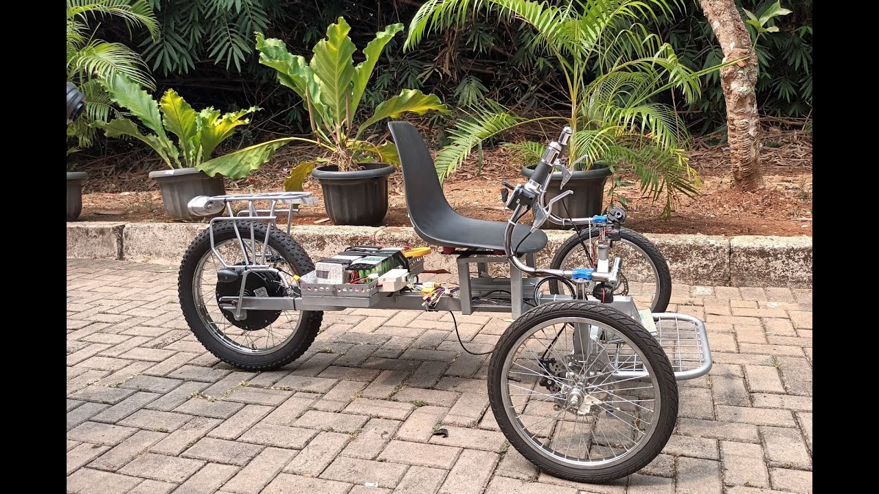 INOVASI ELECTRIC REVERSE TRIKE; ROAD TEST... - YouTube