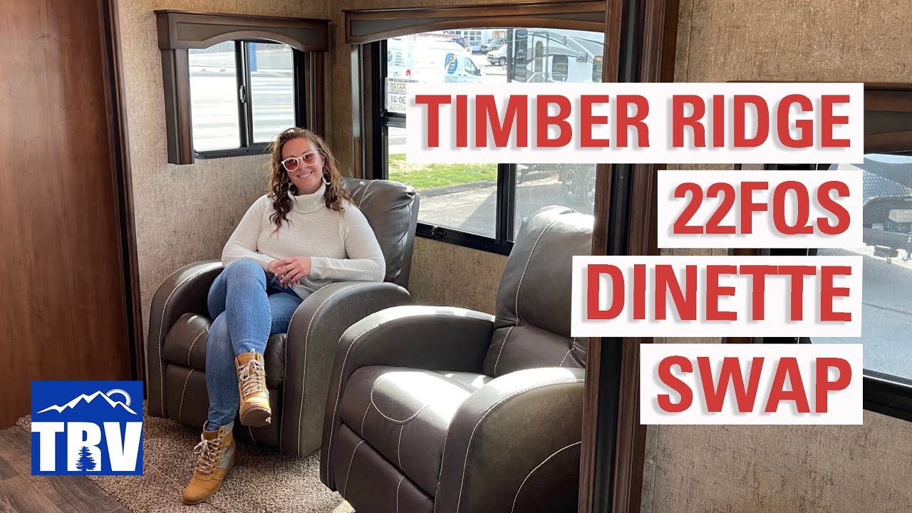 Timber Ridge 22FQS Dinette Modification - YouTube