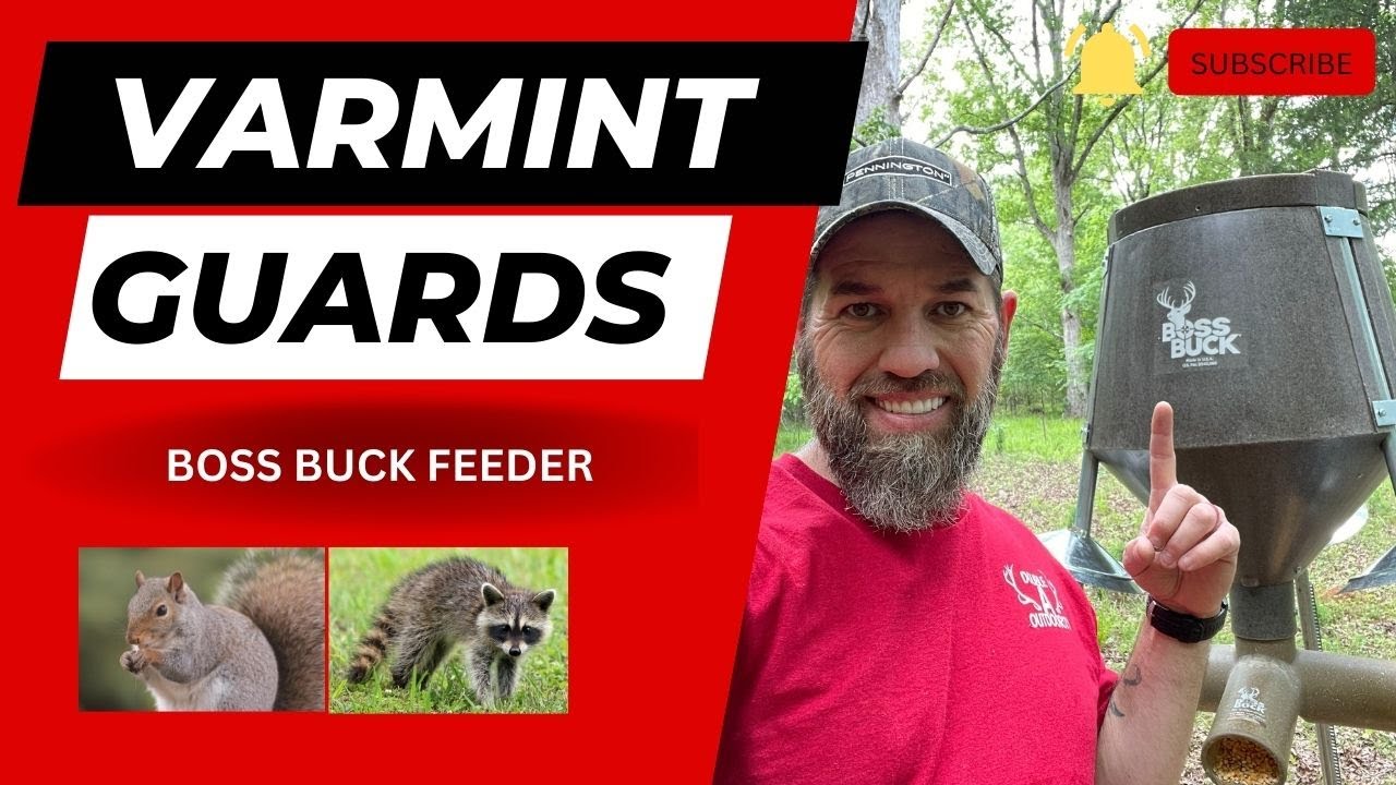 Boss Buck Feeder Varmint Guards - YouTube