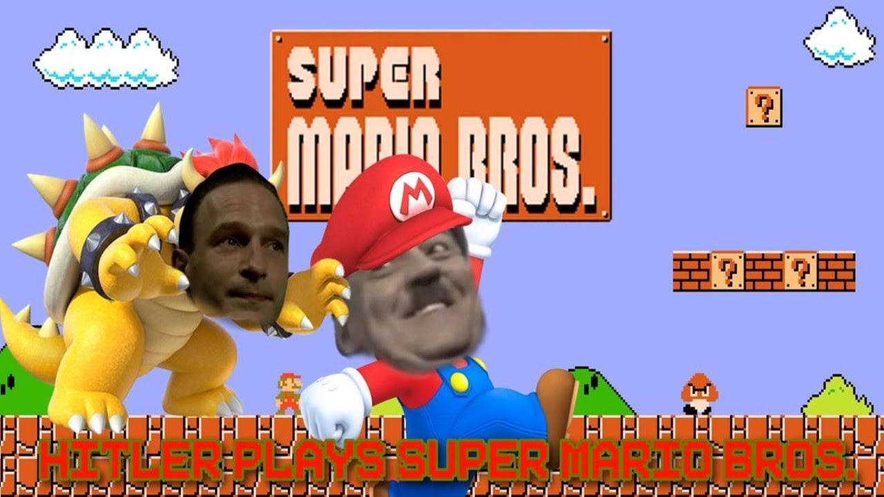 Hitler plays Super Mario Bros - YouTube