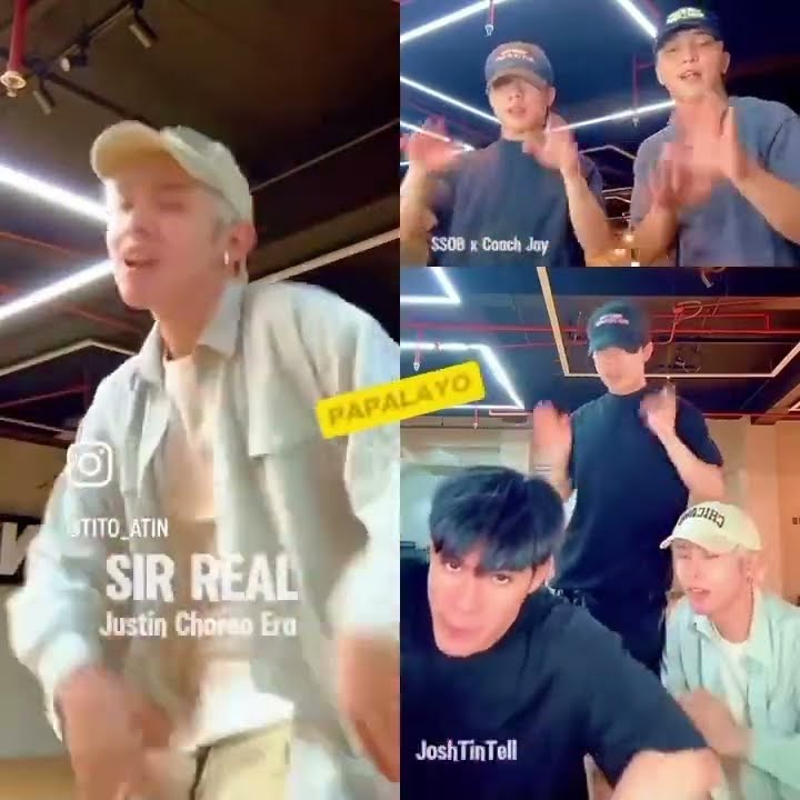 SB19 JoshTinTell: Justin's Choreographer Era (YOKO NA) 🤩🔥💙 - YouTube