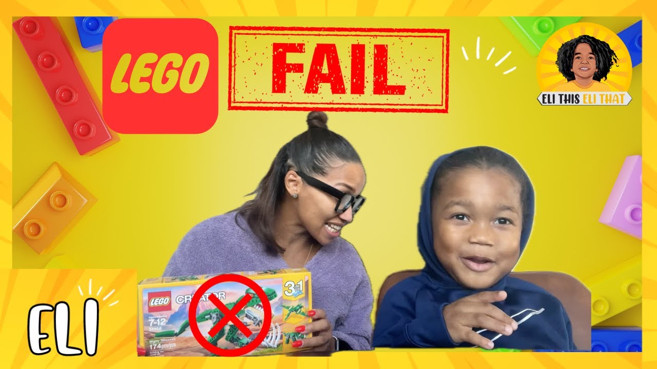 Epic Lego Creator Fail: Building Chaos with Mommy and Eli! | Eli this ...