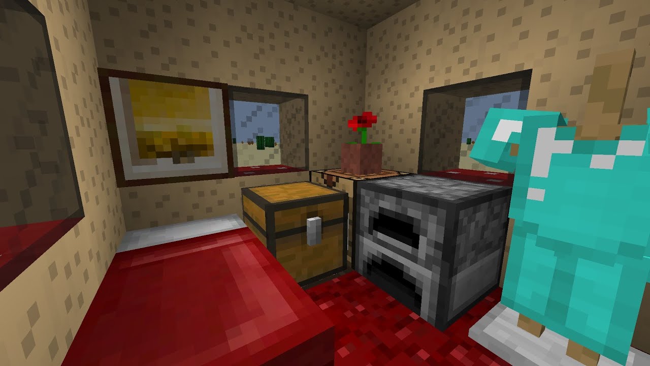 Mushroom House - A Minecraft House In Minutes - YouTube