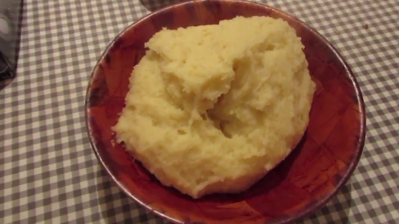 Congolese Food Semolina - YouTube