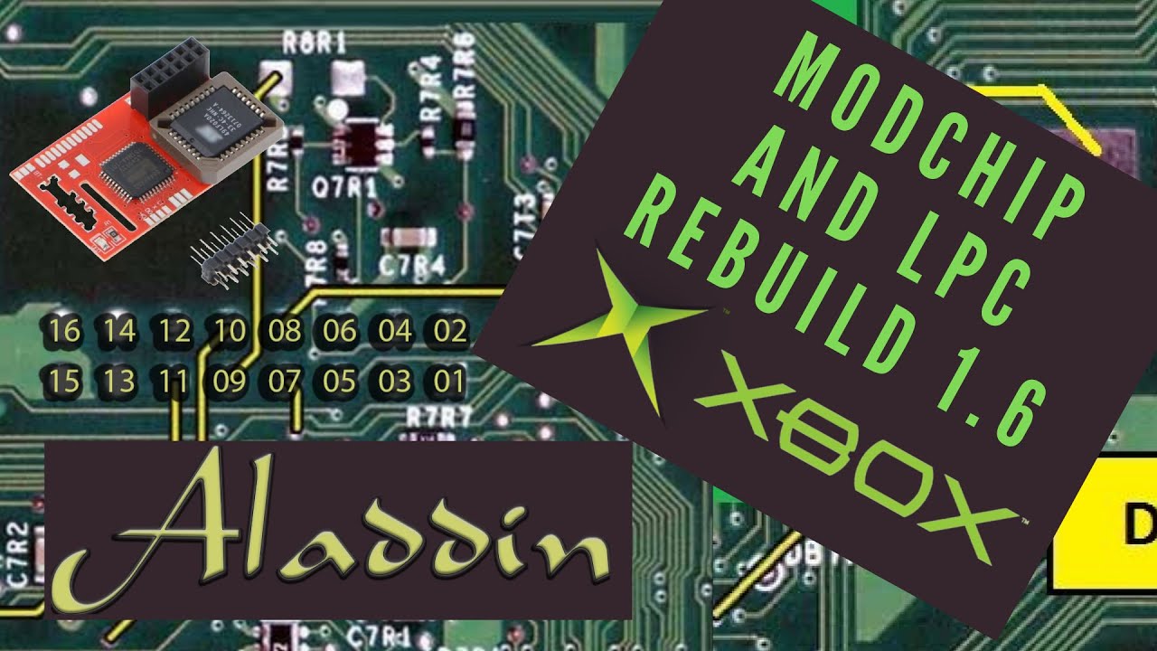 Modding The Original Xbox Part 10 - LPC Rebuild - YouTube