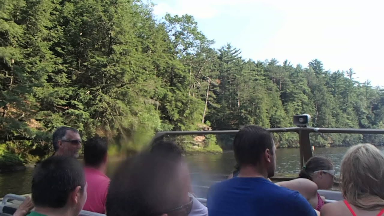 Wild Thing Jet Boat ride, WI Dells-end of tour - YouTube