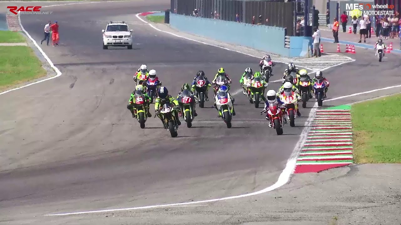 Motoestate MiniGP 2018 - Round 1 Franciacorta GARA - YouTube