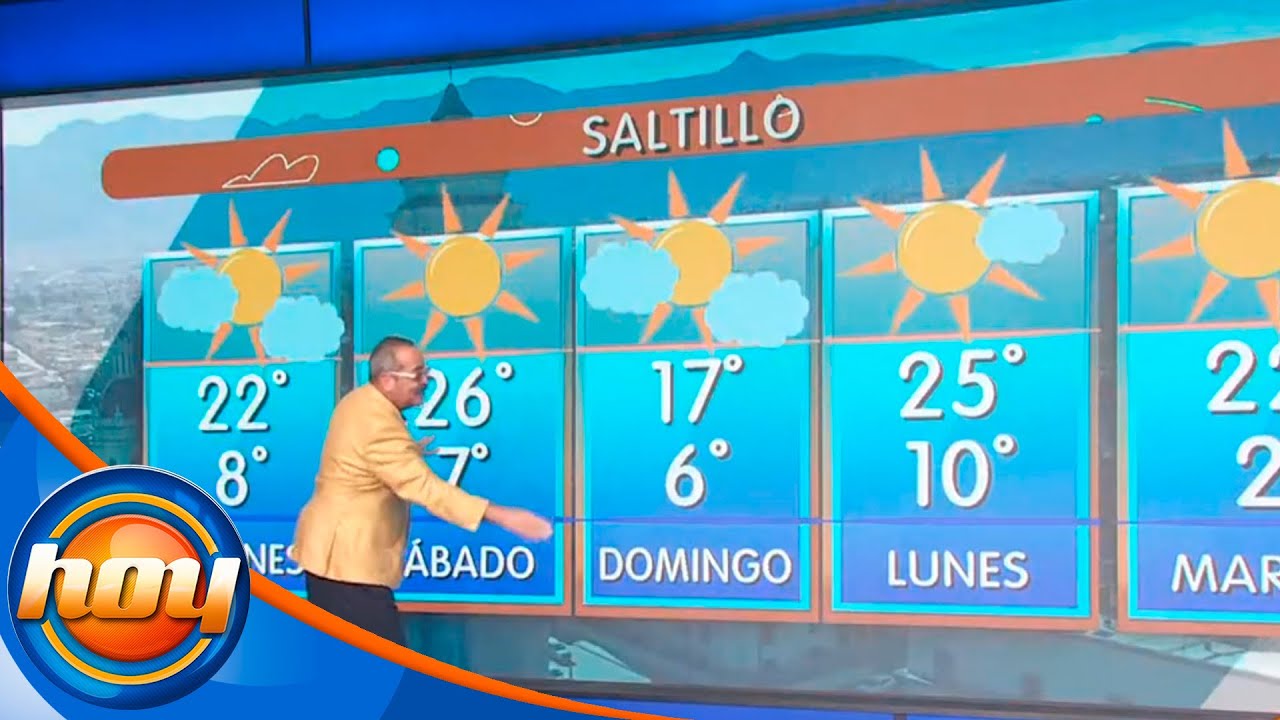 Pronóstico del clima: 20 al 24 de enero con el Capi Albores | Programa ...