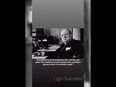 Thenie Epike / video motivuese nga: Winston Churchill