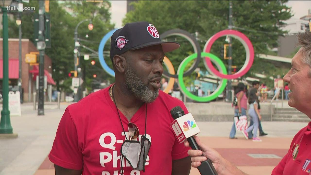 It's been 25 years since the 1996 Olympics in Atlanta. Here's one man ...