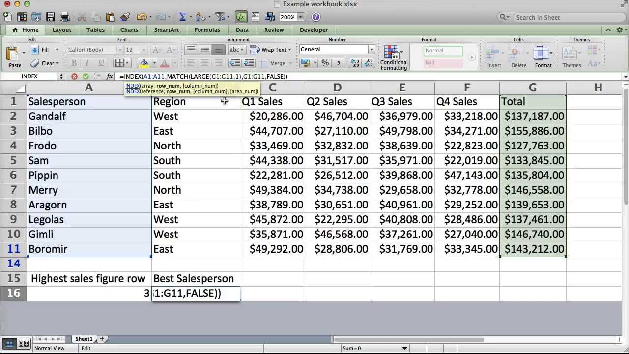 Excel for Beginning Actuaries: Using INDEX and MATCH - YouTube