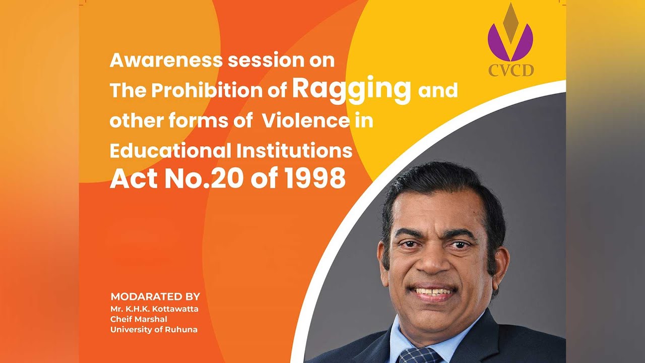 Prohibition of Ragging and Violence in Educational Institutions by Dr ...