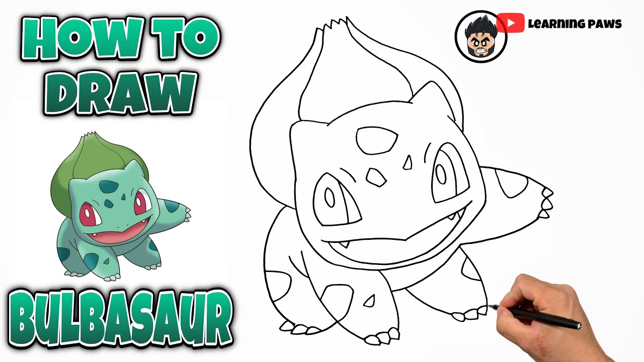 How To Draw BULBASAUR | POKEMON #drawing #howtodraw #pokemon #bulbasaur ...
