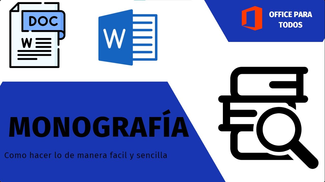 Cómo Hacer una Monografía PERFECTA (Bien explicado) - YouTube