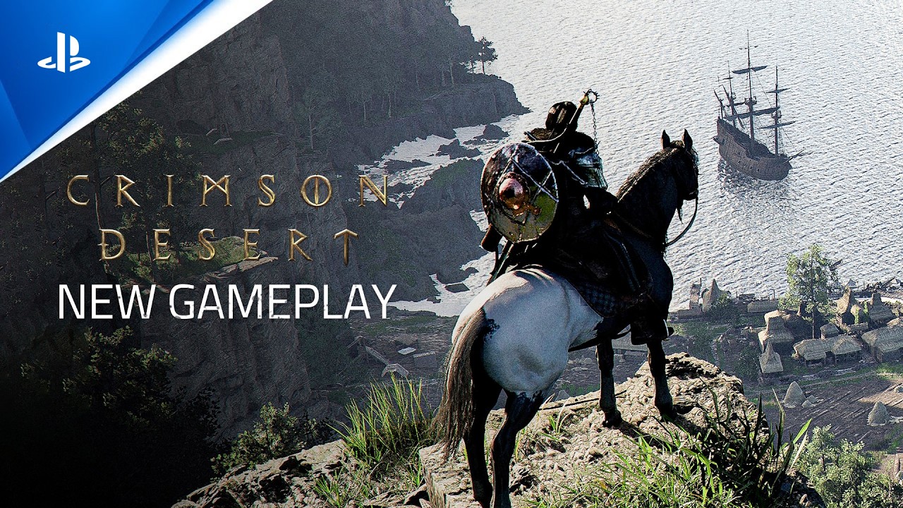 Crimson Desert New Gameplay | Open-World Game 2025 - YouTube