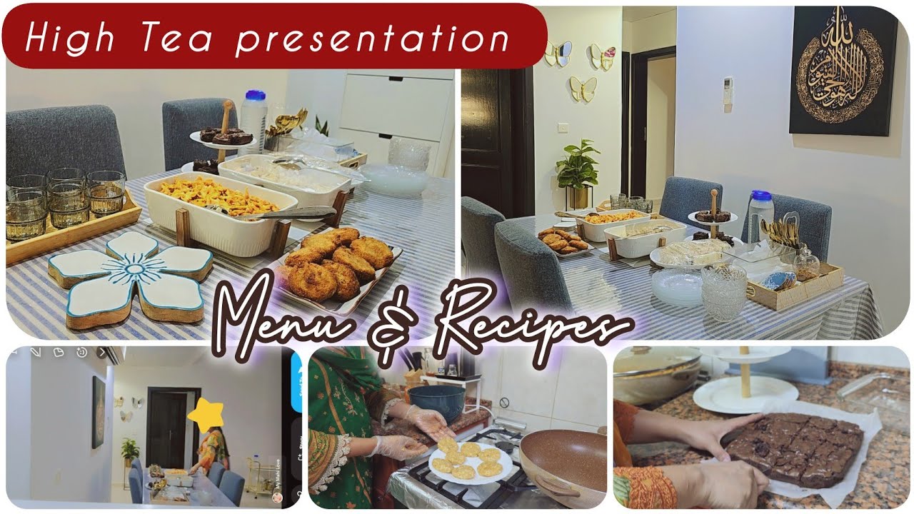 A Welcoming HIGH-TEA PRESENTATION / How to Manage effortless Tea-Party ...