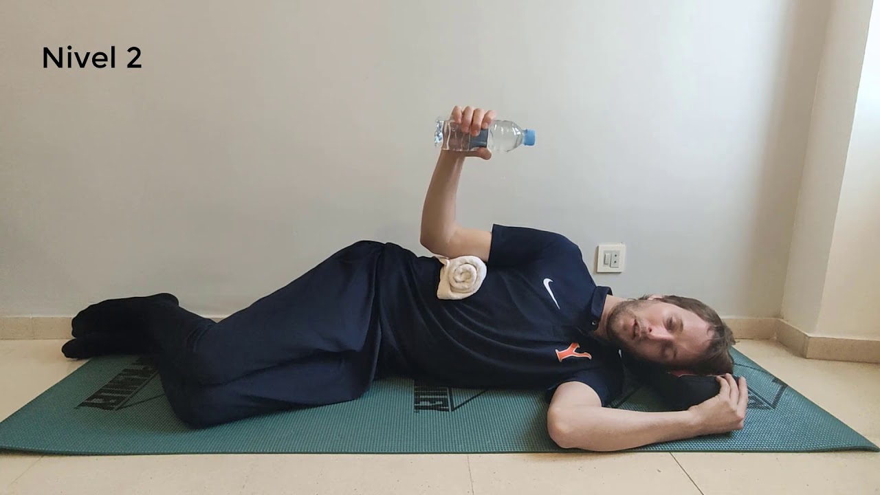 Ejercicios de Rehabilitación para Rotación Externa de Hombro - YouTube