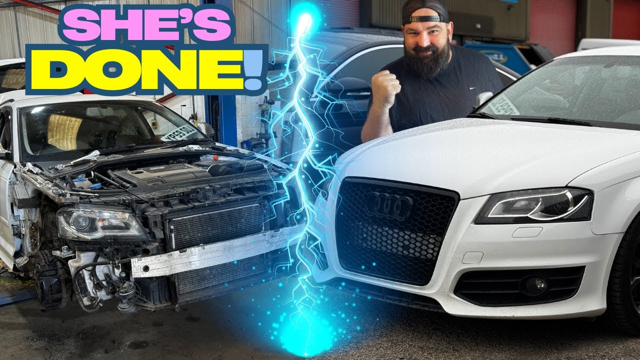 Repaired My Copart Audi S3’s Gearbox! FINAL Fix After Crash Damage ...