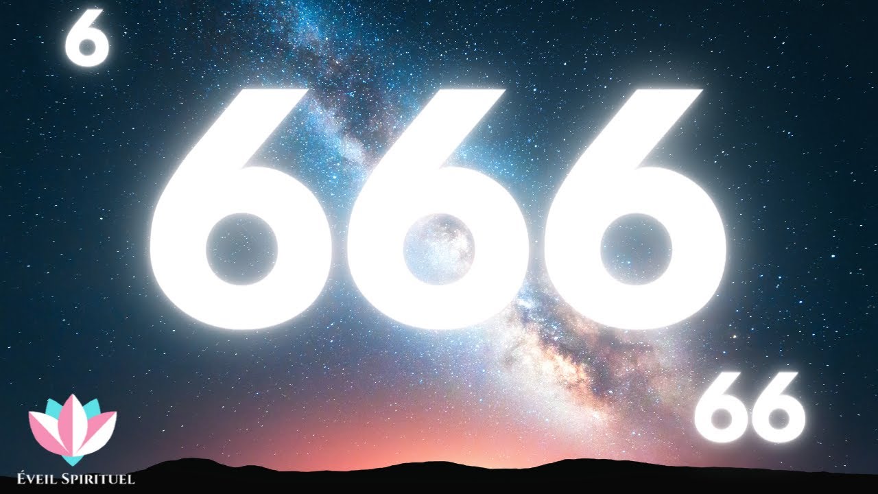 666 signification du chiffre angélique, le nombre 6 et 66 - YouTube