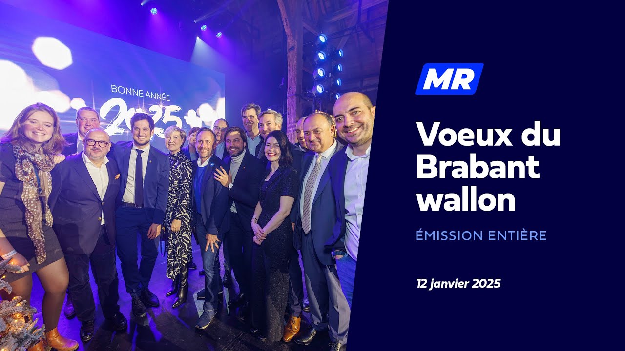 🌟Tournée des vœux du MR : Brabant Wallon - YouTube