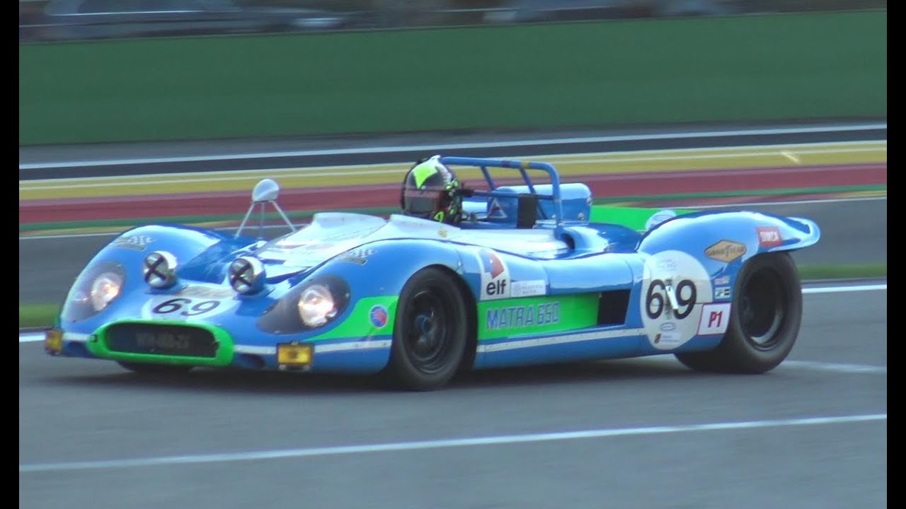 Matra-Simca MS 650 on Spa Classic 2023 : Beautiful V12 Engine Sound ...