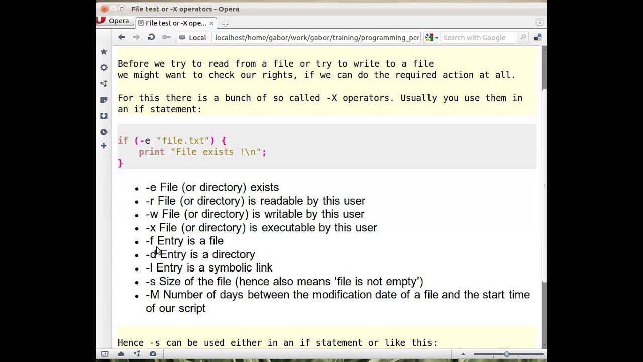 Beginner Perl Maven tutorial: 11.1 - shell x - YouTube
