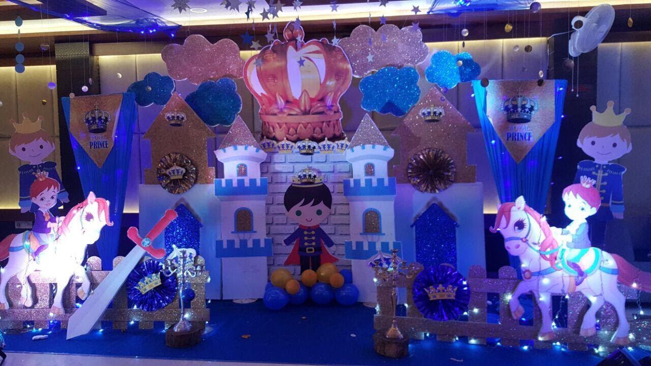 Prince theme Birthday party - YouTube