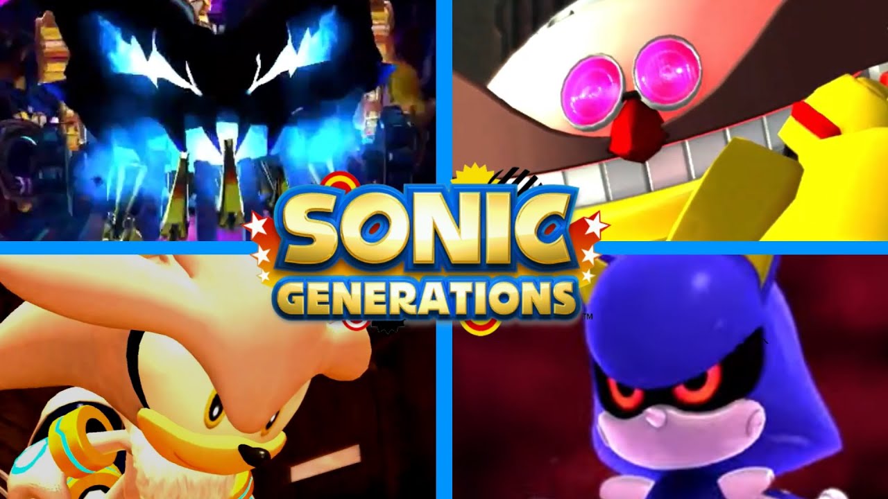 Sonic Generations: All Bosses - YouTube