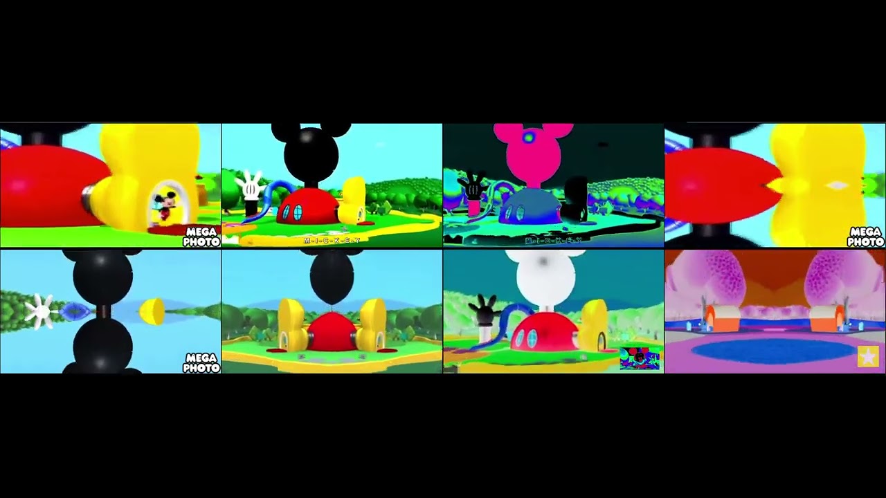 8 mickey mouse clubhouse intros - YouTube