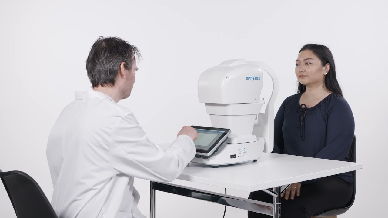 Optomed Polaris - A fully automatic non-mydriatic fundus camera - YouTube