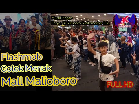 FLASHMOB TARI GOLEK MENAK | FULL HD | MALL MALIOBORO | 2020 - YouTube