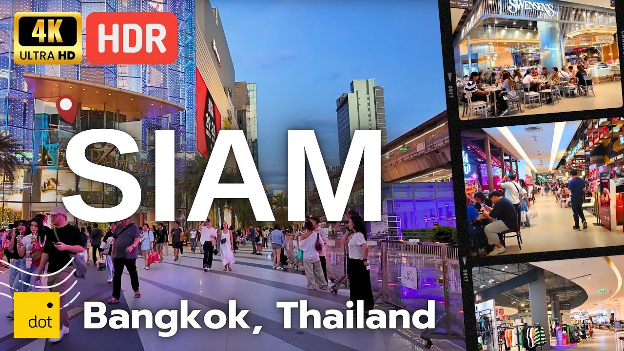 4K HDR | Exploring Siam Paragon: Bangkok's Luxury Landmark Revealed ...